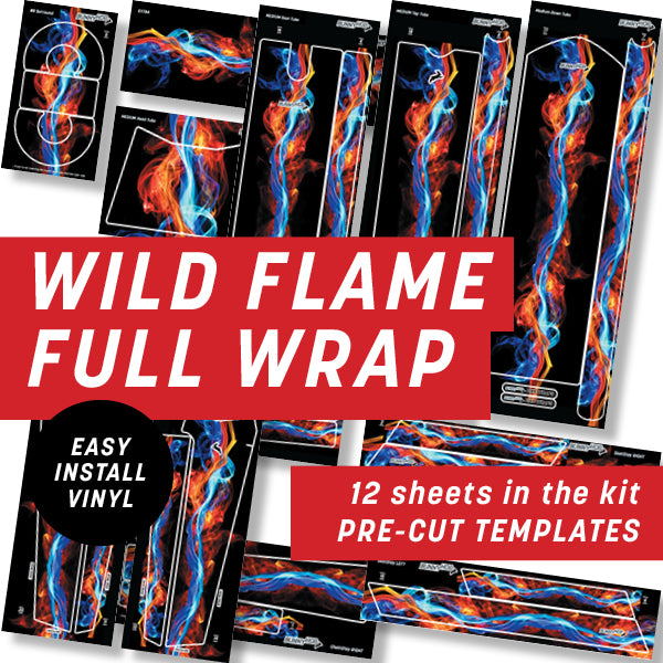Wild Flame Full Wrap Kit – KYSO Wraps