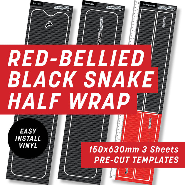Red-Bellied Black Snake Half Wrap Kit – KYSO Wraps