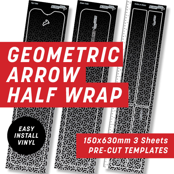 Geometric Arrow Maze Half Wrap Kit – KYSO Wraps