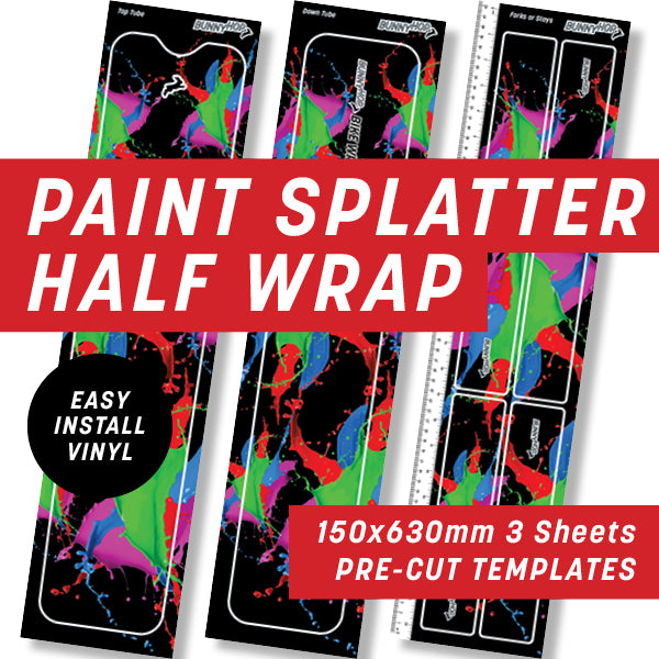 Paint Splatter Half Wrap Kit – KYSO Wraps