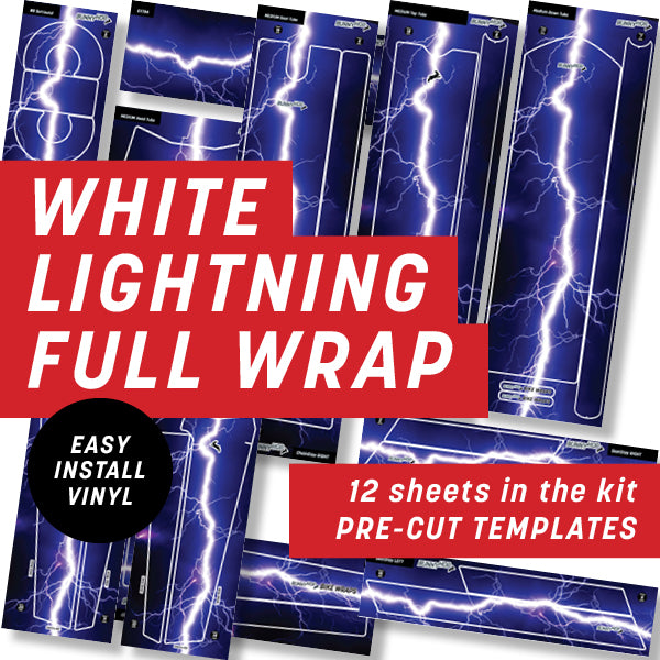 White Lightning Full Wrap Kit – KYSO Wraps