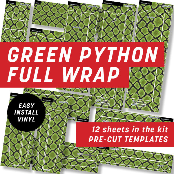 Green Python Full Wrap Kit – KYSO Wraps