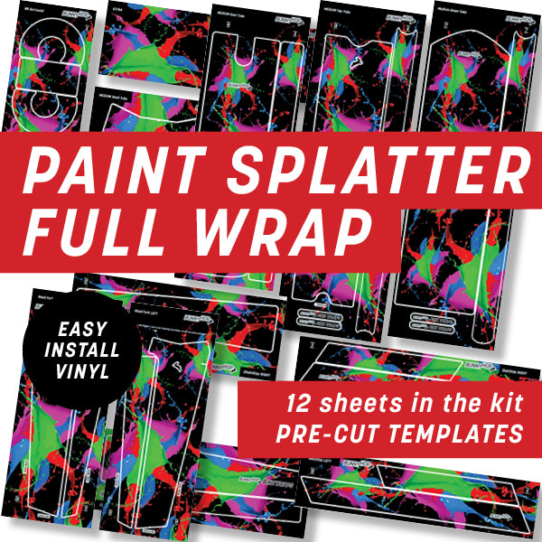 Paint Splatter Full Wrap Kit – KYSO Wraps