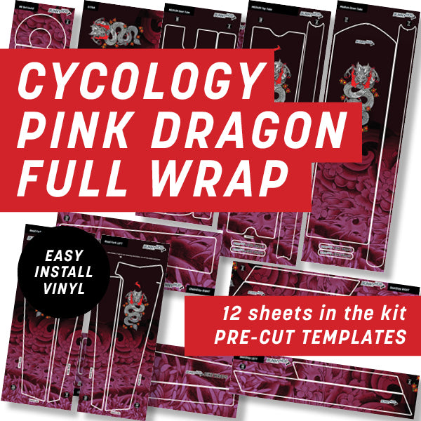 Cycology Pink Dragon Full Wrap Kit – KYSO Wraps
