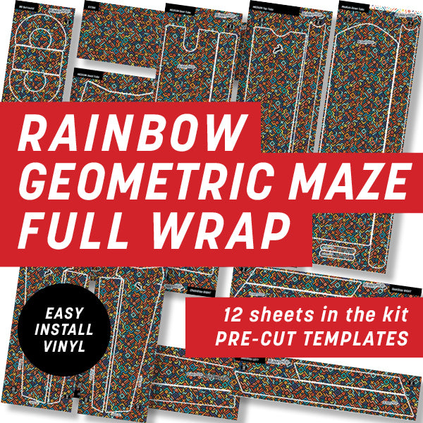 Rainbow Geometric Full Wrap Kit – KYSO Wraps
