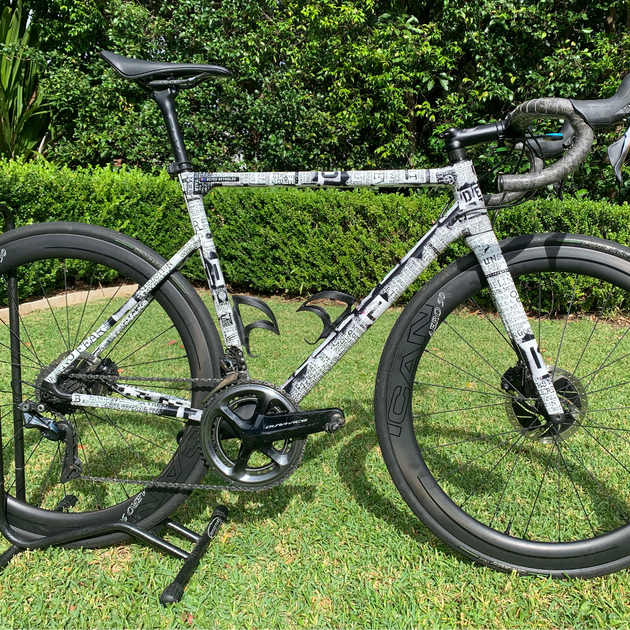 Cycology Live 2 Ride White Full Wrap Kit – KYSO Wraps