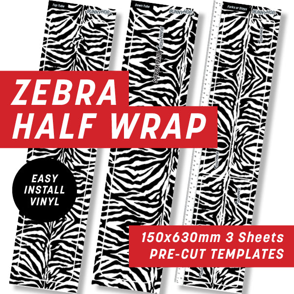 Zebra Half Wrap Kit – KYSO Wraps
